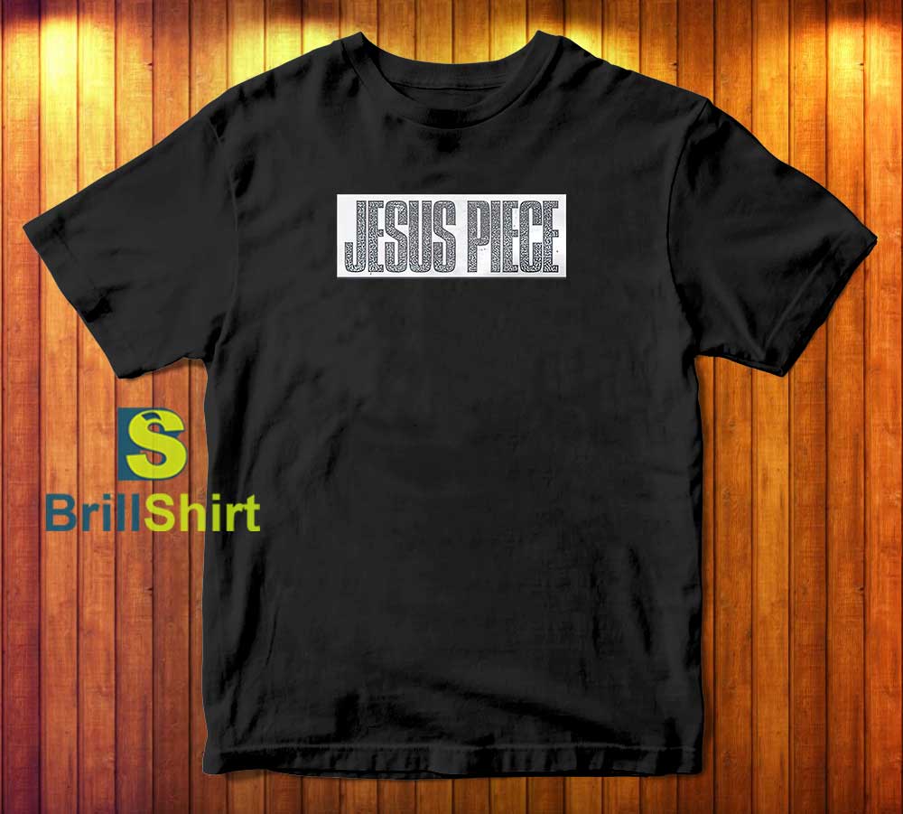 Jesus Piece Logo Block T-Shirt - Brillshirt.com