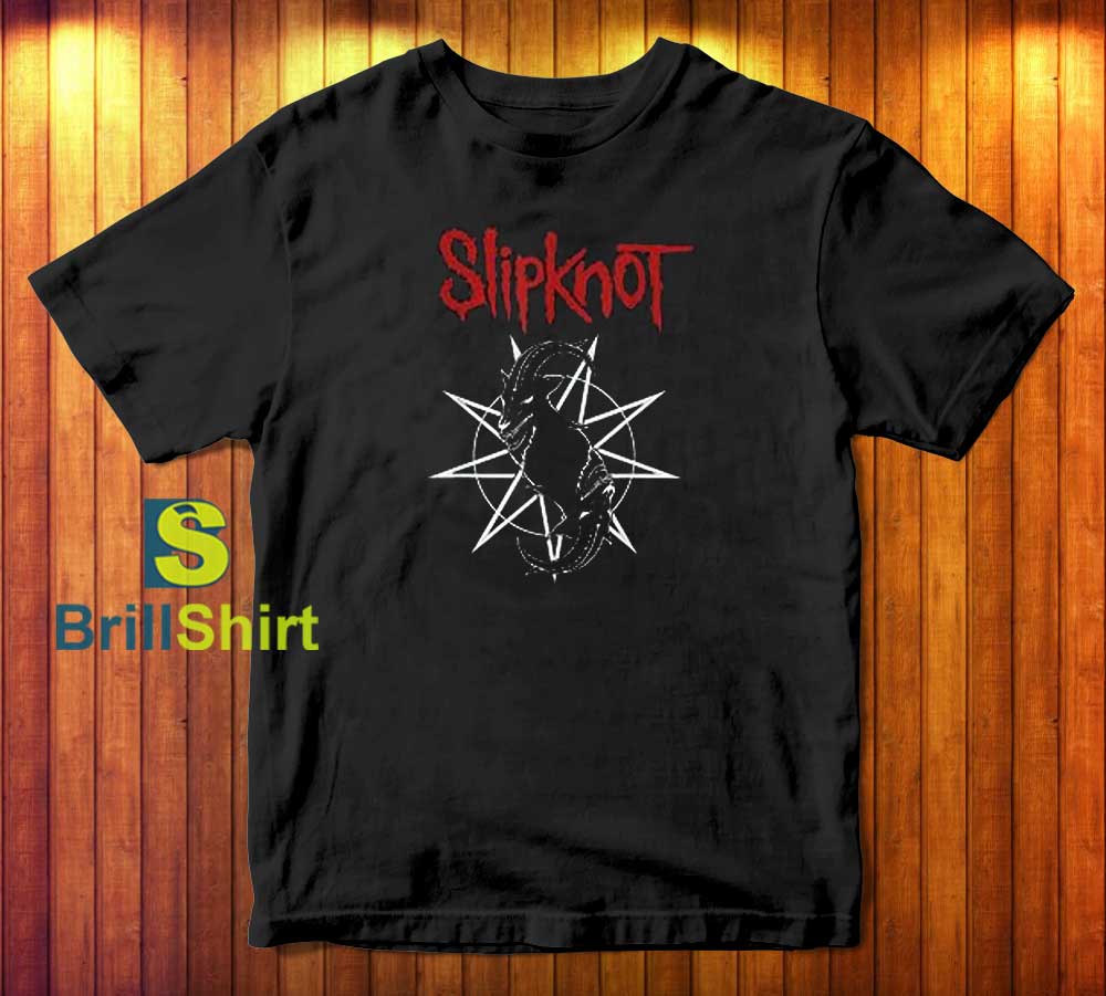 Check Now! Slipknot Goat Star Logo T-Shirt