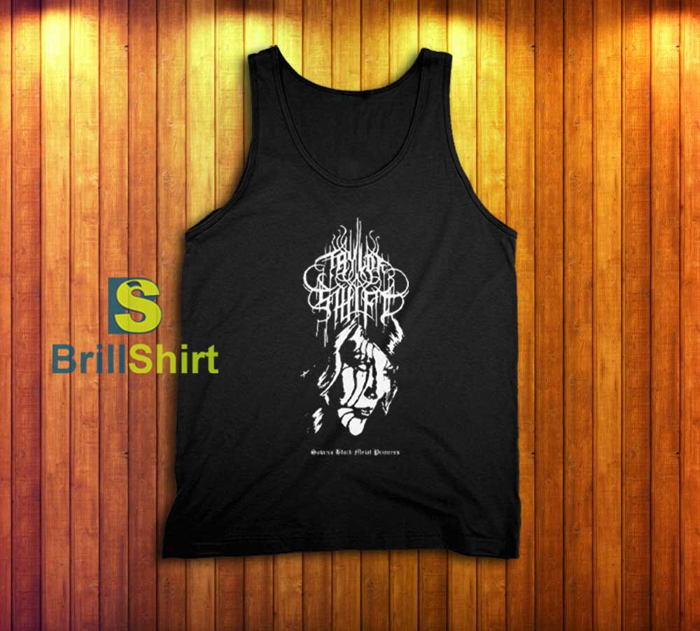 Taylor Swift Satanic Black Metal Princess Tank Top Merchandise