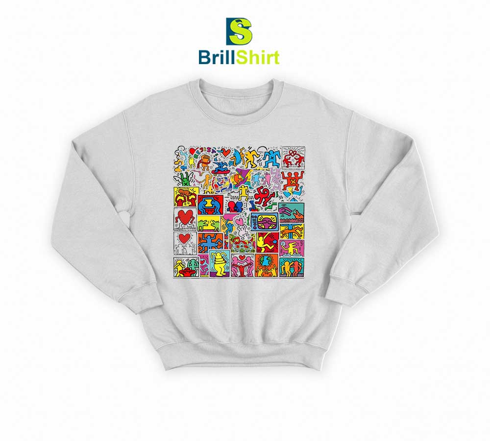 Keith Haring Various People Sweatshirt - Brillshirt.com
